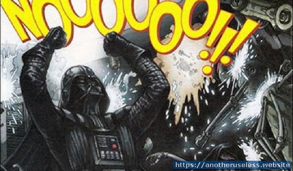 Darth Vader NO - nooooo, noooooo, noooo - Darth Vader NOOOO
