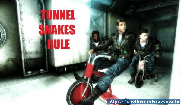 Tunnel Snakes Rule - The Tunnel Snakes from Fallout 3